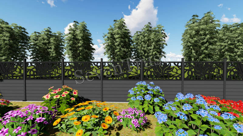WPC Fence | Wood Plastic Composite Fencing Panel | Seven Trust